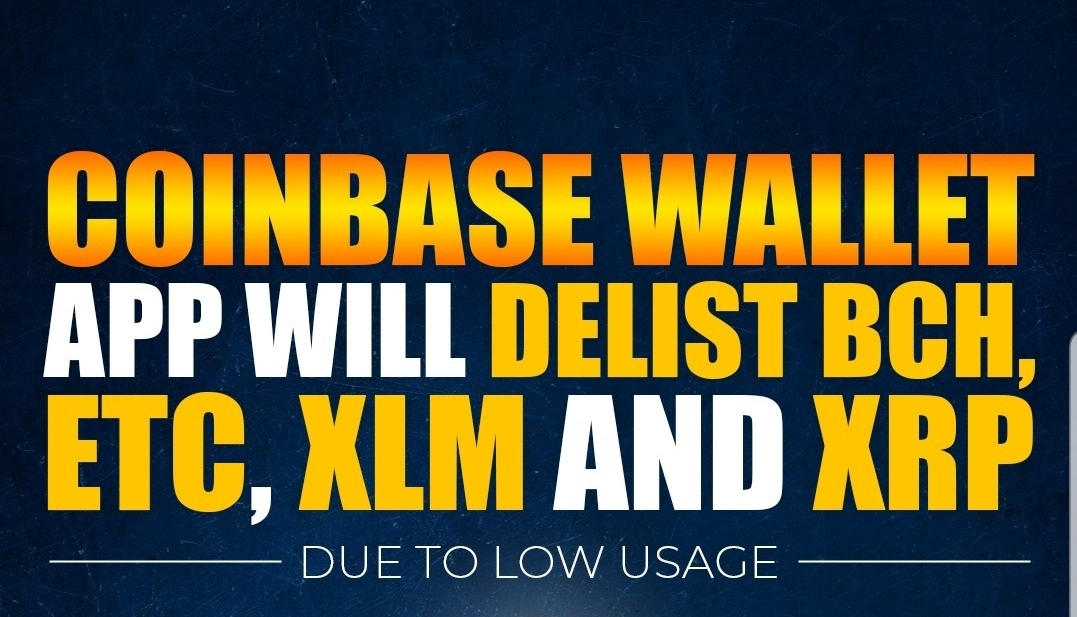 Crypto.buzzer - Coinbase wallet app is considering to delist the...